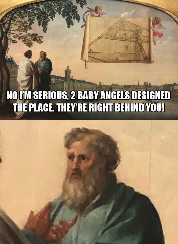 Trippin through time at the Louvre | Cubicle Coma